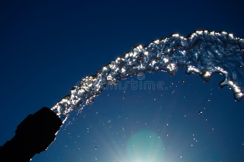 Water beam stock image. Image of motion, beam, crenate - 17734297