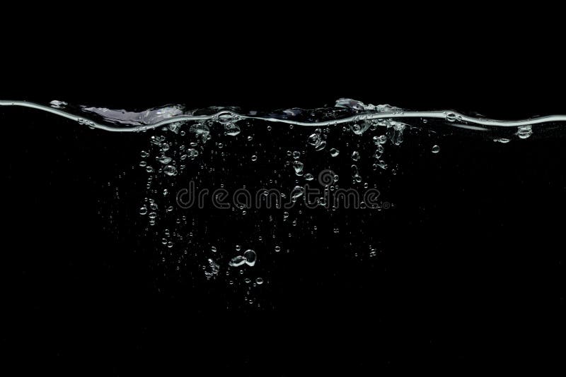 Water Black Background Hd