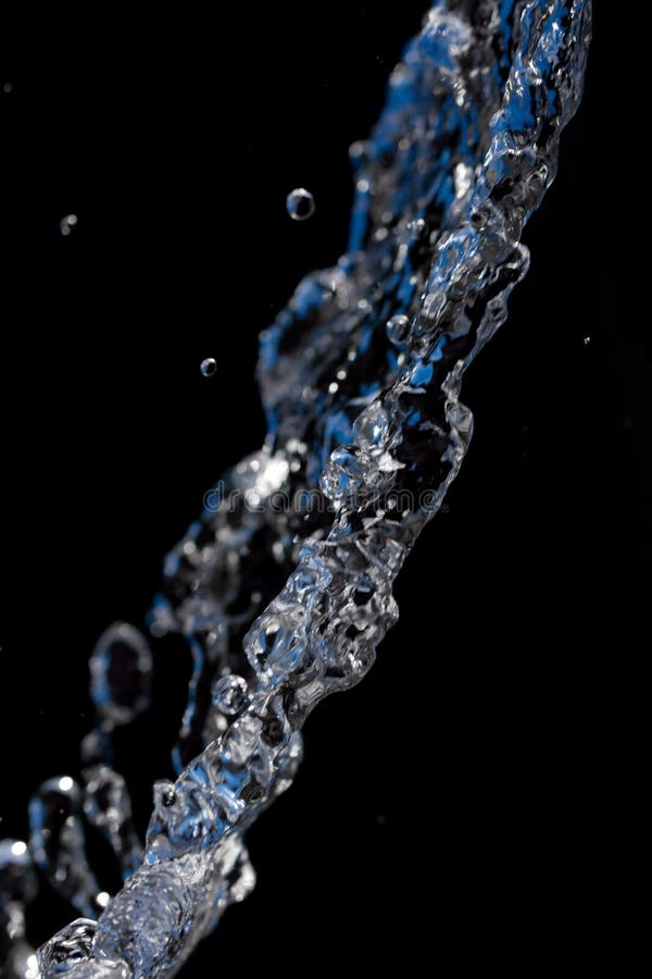 Water on black background stock photo. Image of natural - 103853032