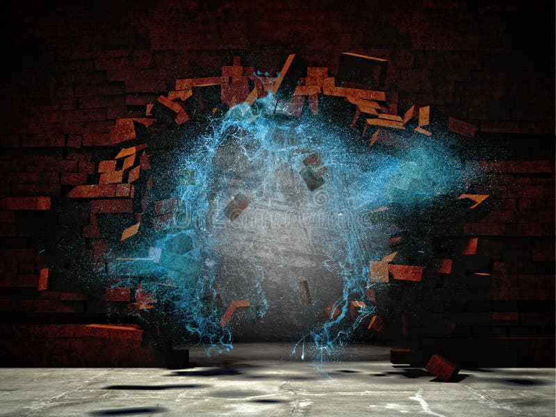 Water blast image stock illustration. Illustration of explosion - 67594097