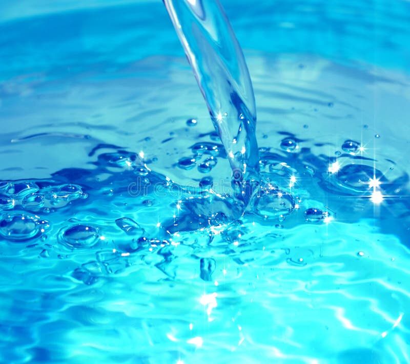 Water. stock image. Image of ripple, reflection, blue - 44576813