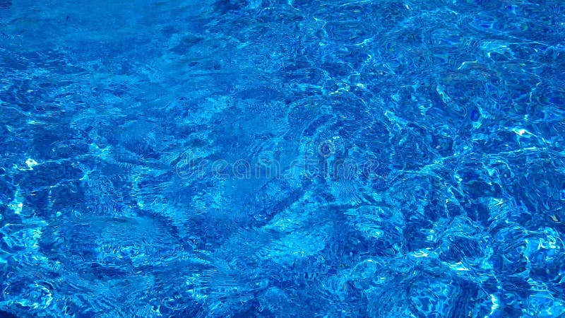 Water in a Blue Swimming Pool Stock Video - Video of bright, aqua ...