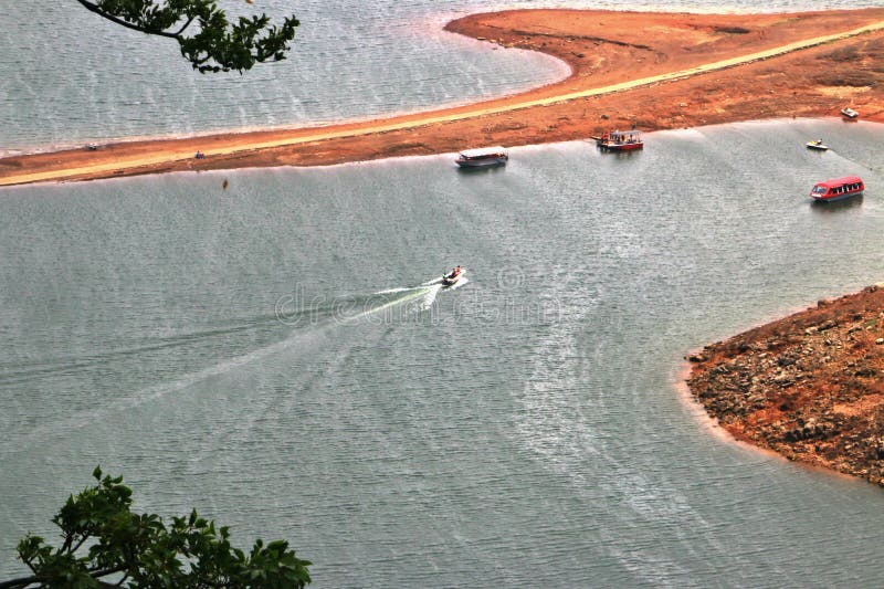 Water boating stock image. Image of water, island, nature - 119295421