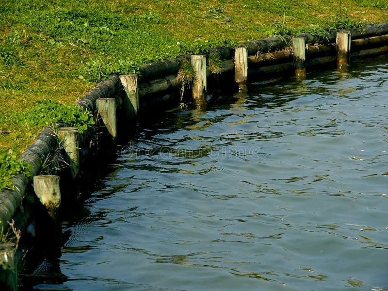 Water Border stock photo. Image of posts, curvature, border - 58276
