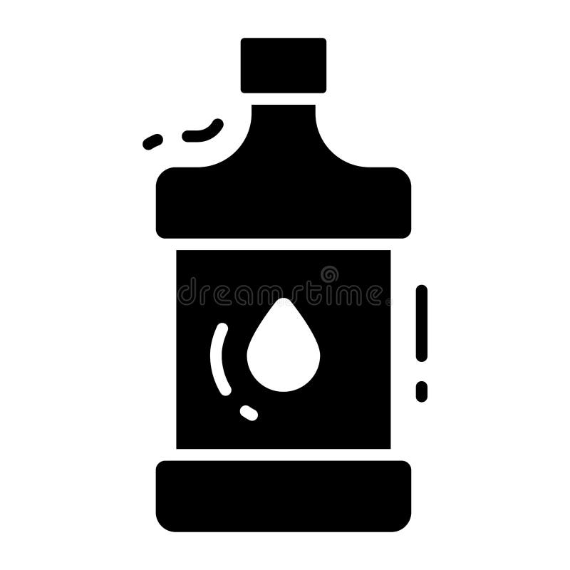 Water Bottle, Mineral Water Icon Vector in Trendy Style Stock Vector ...