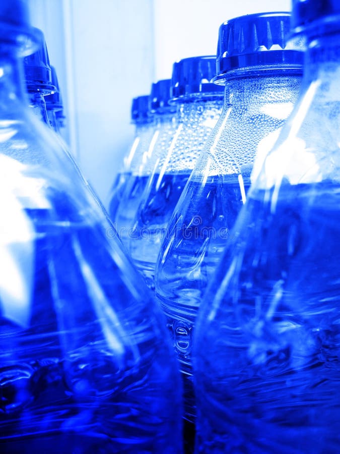 Water Bottle for Refreshing Cool Drinks Stock Image - Image of fresh ...