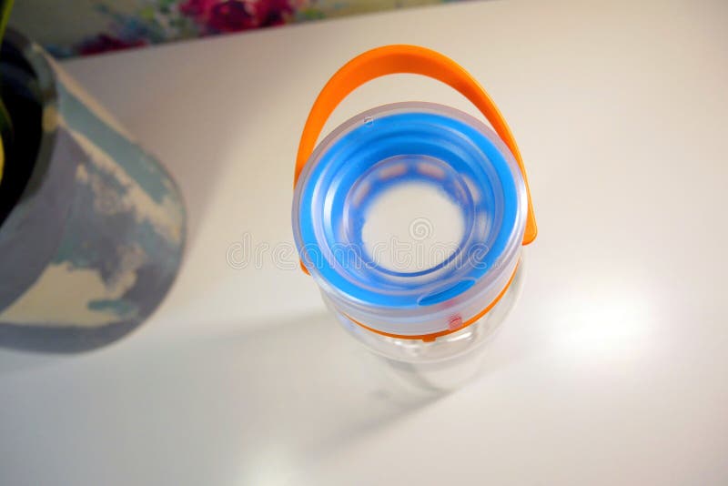 The Water Tank is One Liter. a Water Bottle. Stock Image - Image of ...