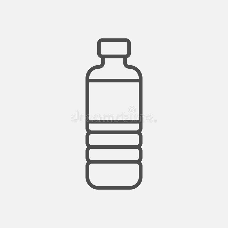 Water Bottle Vector Icon. Water Bottle Symbol Vector Design Template ...
