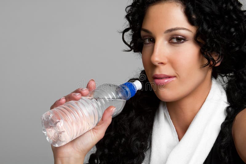 Water Bottle Woman stock image. Image of person, beautiful - 13602349
