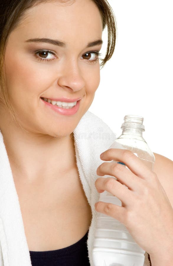 Water Bottle Woman stock image. Image of fitness, drinking - 19466381