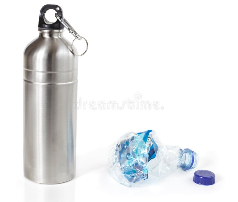 Disposable Plastic Water Bottles Stock Image - Image of dock, nature ...