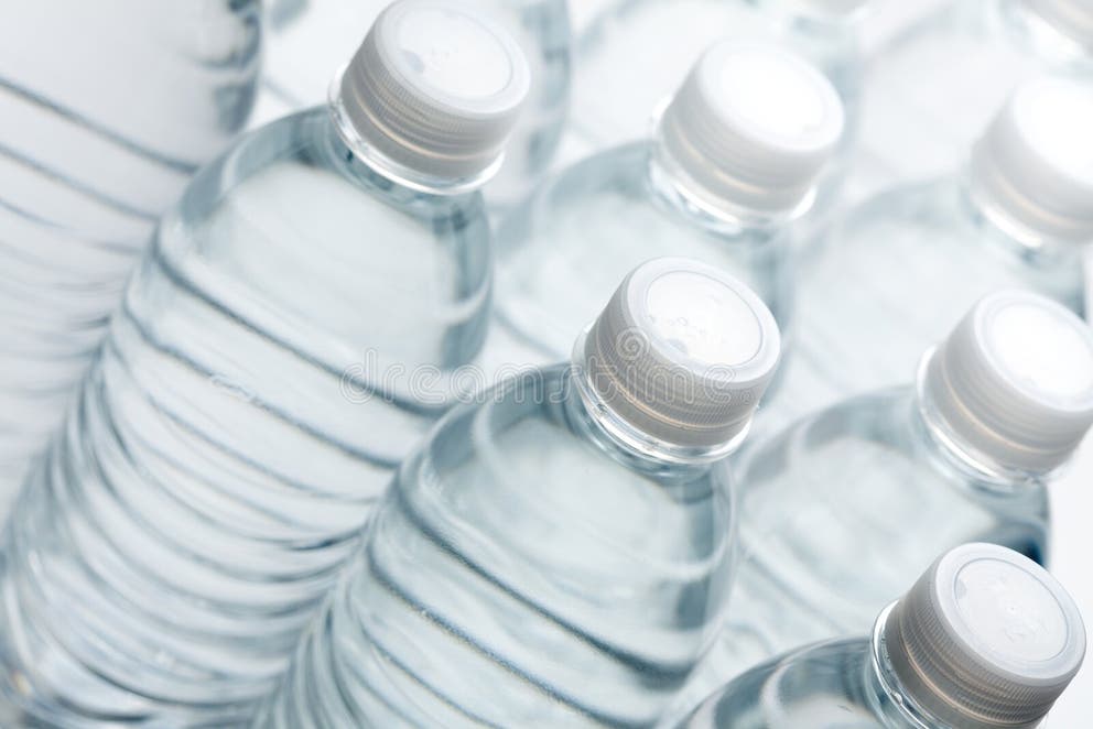 Water Bottles Abstract stock image. Image of fresh, care - 12767799