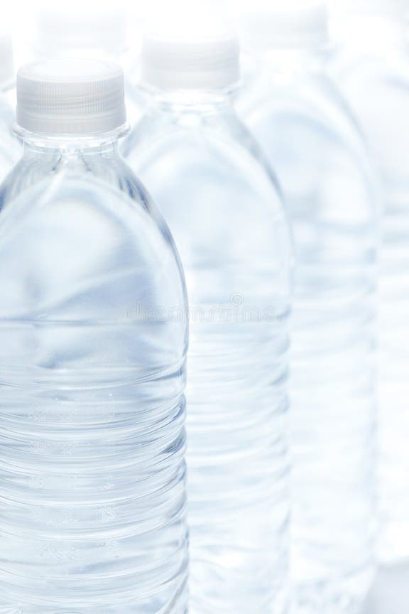 Water Bottles Abstract stock photo. Image of freshness - 12767824