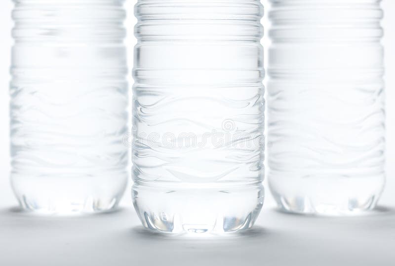 Water Bottles Abstract stock photo. Image of nature, plastic - 12767856