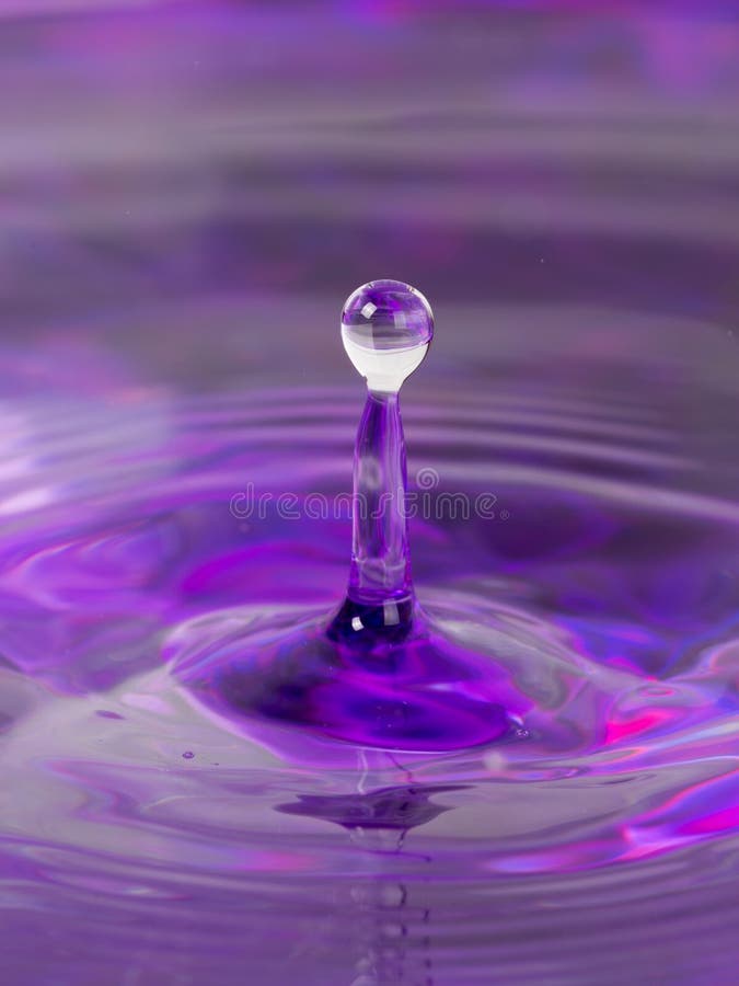 Water bowl and column stock image. Image of energy, pure - 48839431