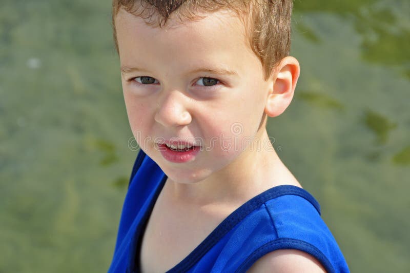 Water boy stock image. Image of adorable, happiness, summer - 11823847