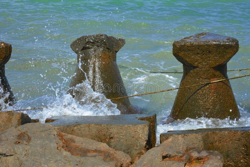 Water break stock photo. Image of skyline, landscape - 74719062