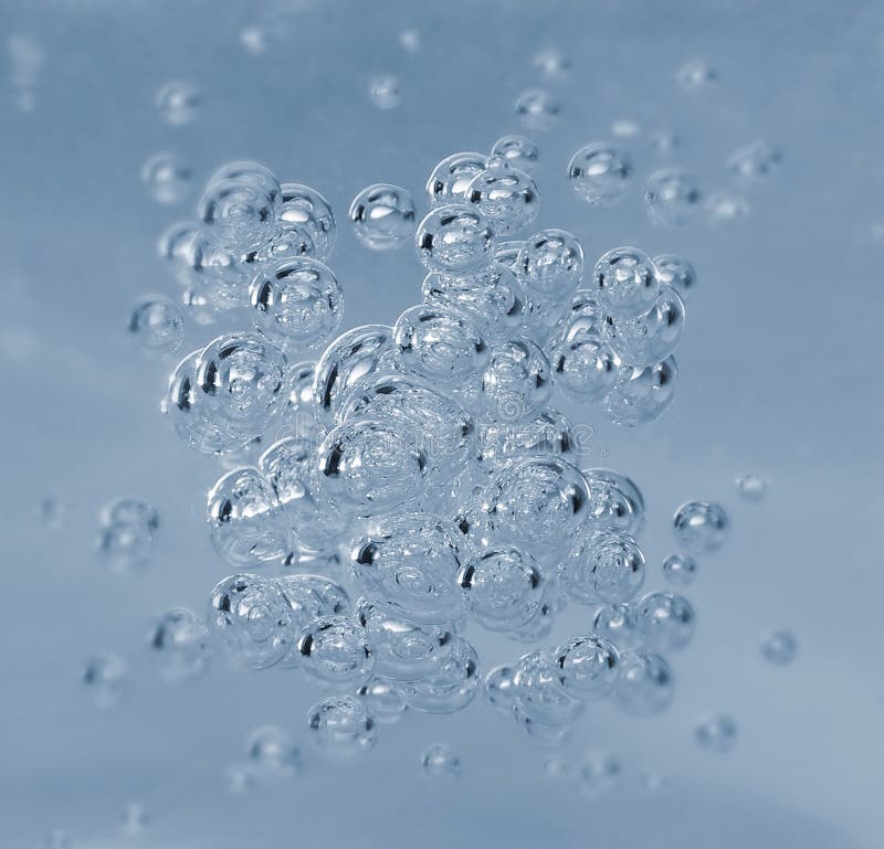 Bubble on spring in water stock image. Image of drop, bubble - 272553