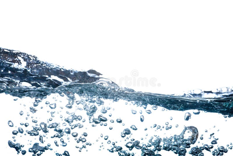 Water bubble stock photo. Image of drink, blue, bubble - 9582684