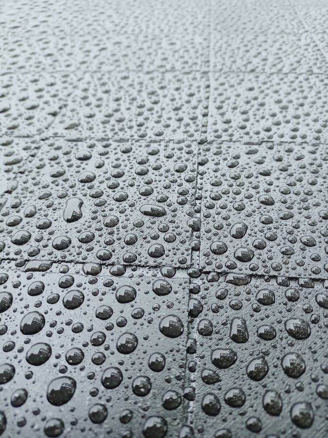 Water Bubble on Andesit Stone Stock Image - Image of water, titik ...