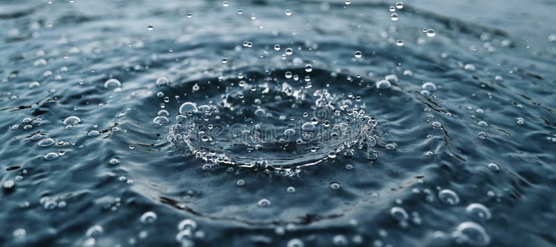 Water Bubble Drop Splash Background, Foam, Wave Stock Illustration ...