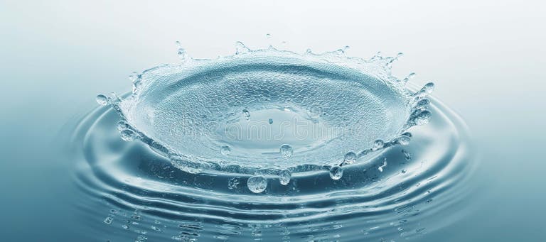 Water Bubble Drop Splash Background, Foam, Wave Stock Illustration ...