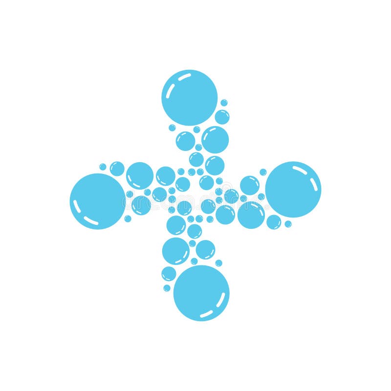 Water Bubble Icon Design Template Isolated Vector Image Stock Vector ...