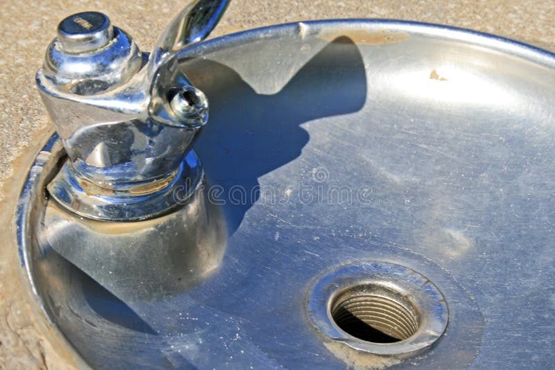 Water Bubbler stock photo. Image of spigot, plumbing, metal - 7818344