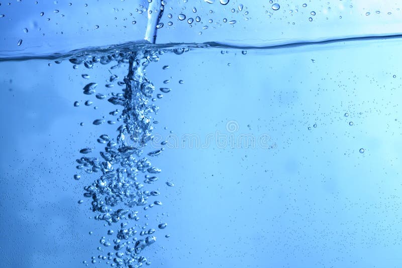 Water bubbles stock photo. Image of cool, drop, blue, drink - 5938274