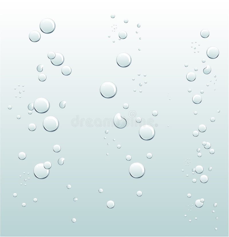 Water vector drops stock vector. Illustration of nature - 9971541