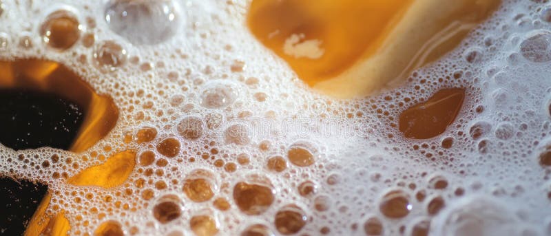 Soft Bubbles Create a Cinematic Pattern in Shimmering Water Textures ...