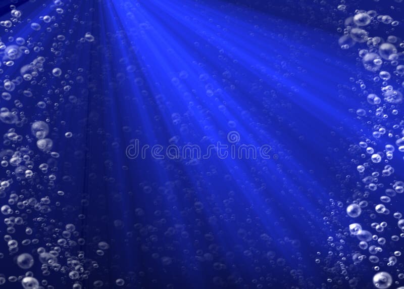 Water bubbles going up stock illustration. Illustration of dark - 2852155