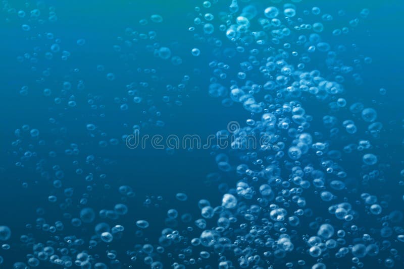 Water bubbles going up stock illustration. Illustration of water - 3092912