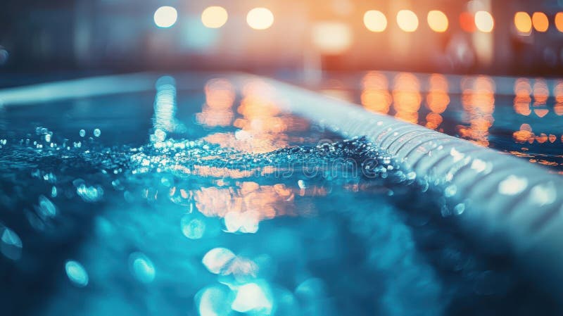 Water Bubbles Texture with Lights Reflection. Abstract Aquatic Bubbles ...