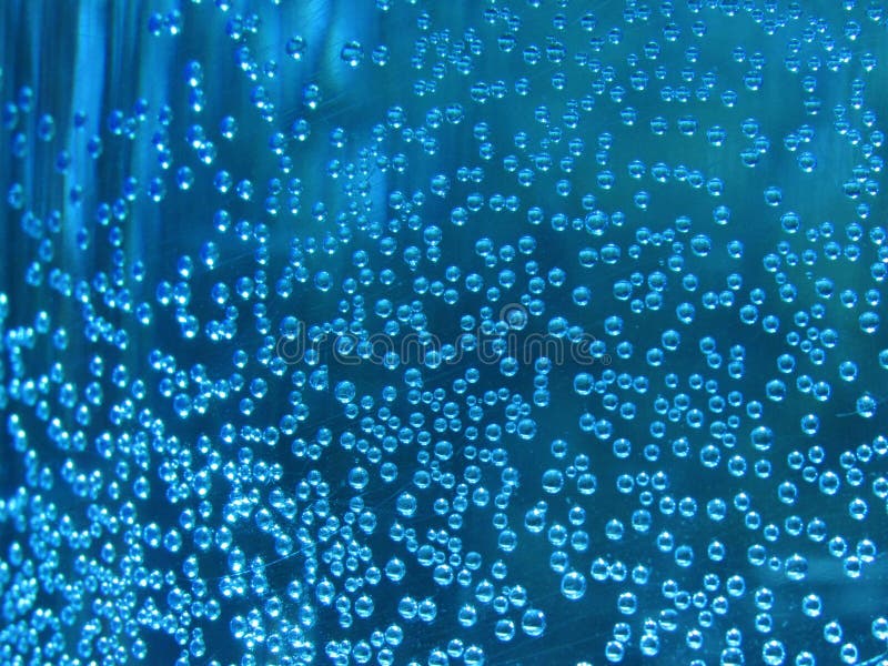 Turquoise Water with Bubbles Background Stock Image - Image of ...