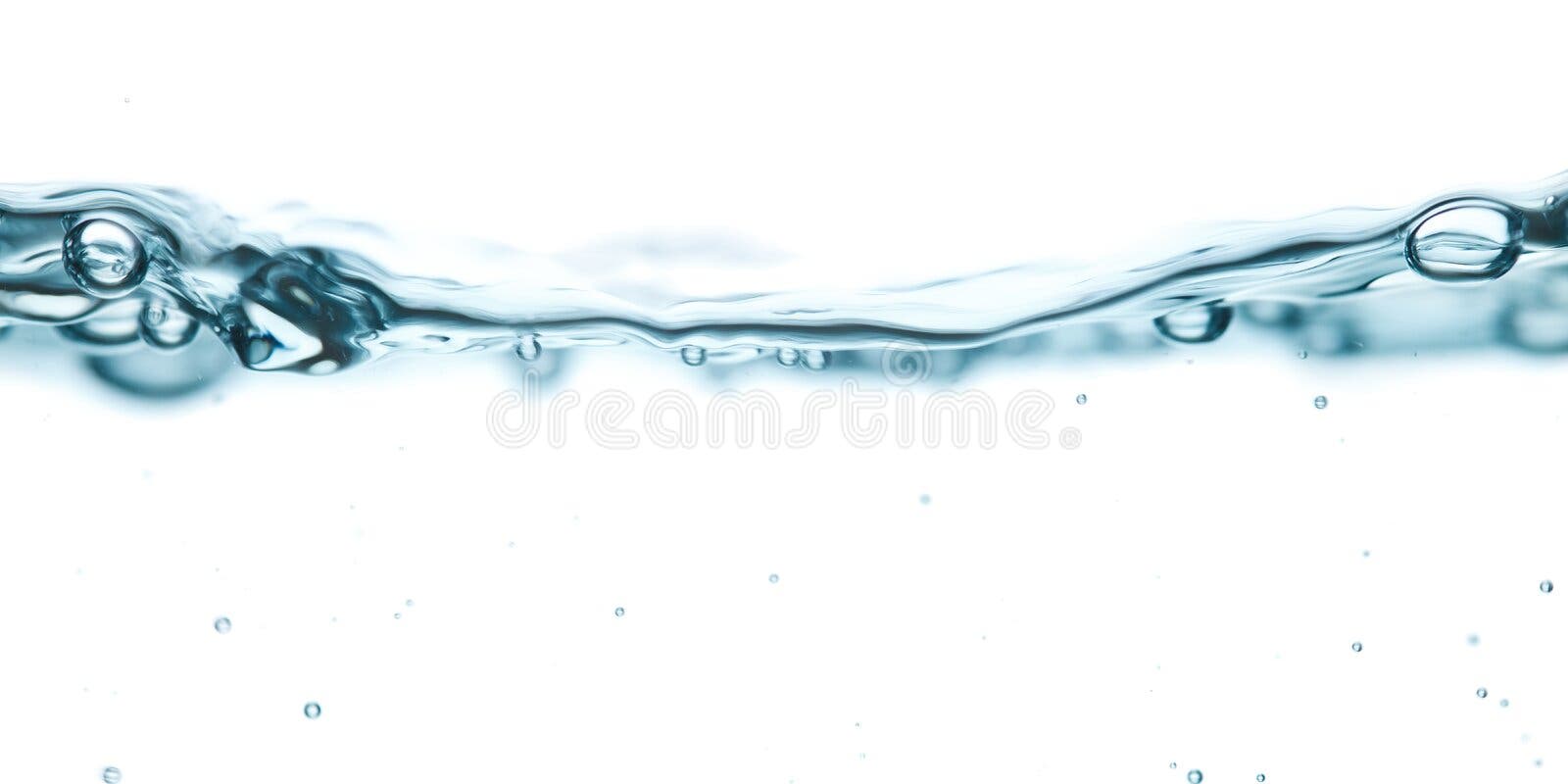 Water line with bubbles stock photo. Image of background - 15291114