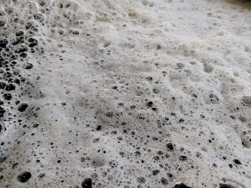 Water Bubbles, White Foam on the Water Stock Photo - Image of white ...
