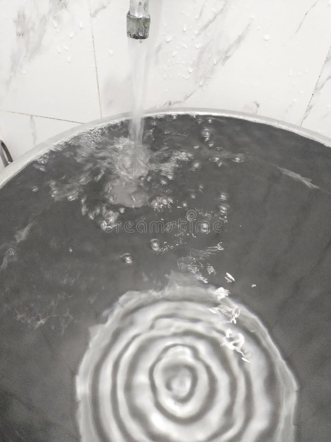 Water Buble stock photo. Image of fallen, water, bucket - 263247488