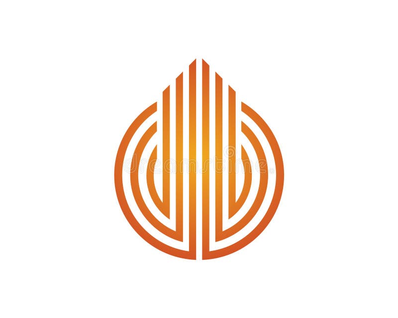 Water Building Bar Property Software Logo Stock Illustration ...