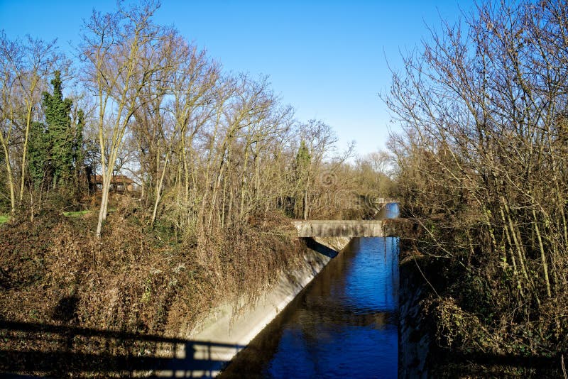 Water Canal Which is a Source of Natural Water Flowing from the ...