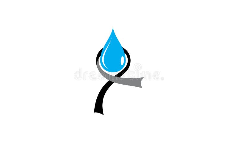Save Water Solution stock vector. Illustration of center - 105212947