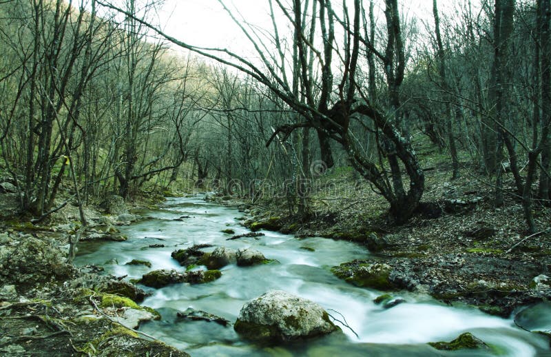 Water cascade stock image. Image of spring, river, effect - 11927351
