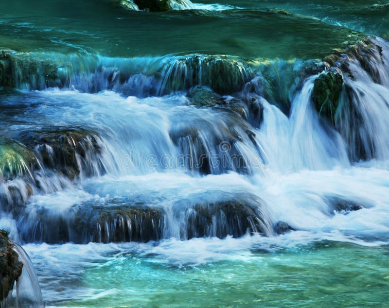 Water cascade stock image. Image of spring, river, effect - 11927351
