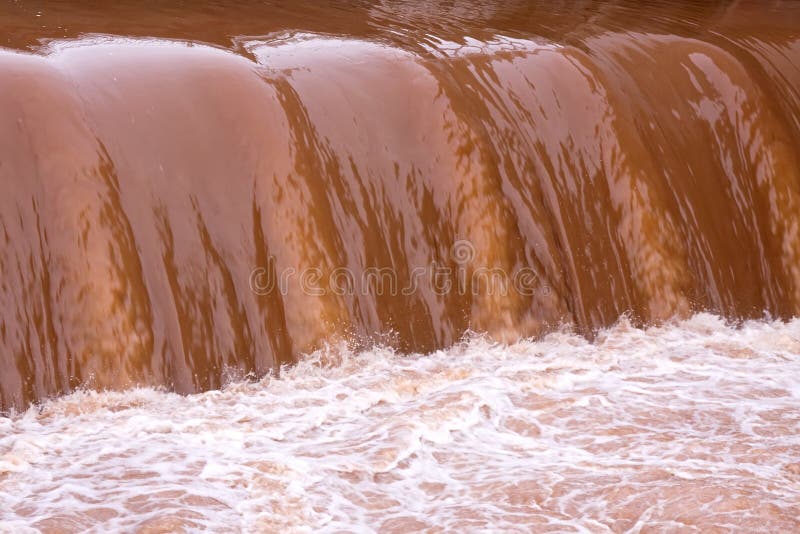Water cascade stock image. Image of flood, overflow, rushing - 7491677