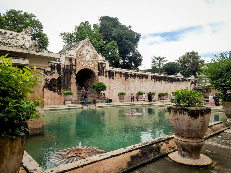 Water Castle Pool in Yogyakarta Indonesia Editorial Stock Image - Image ...