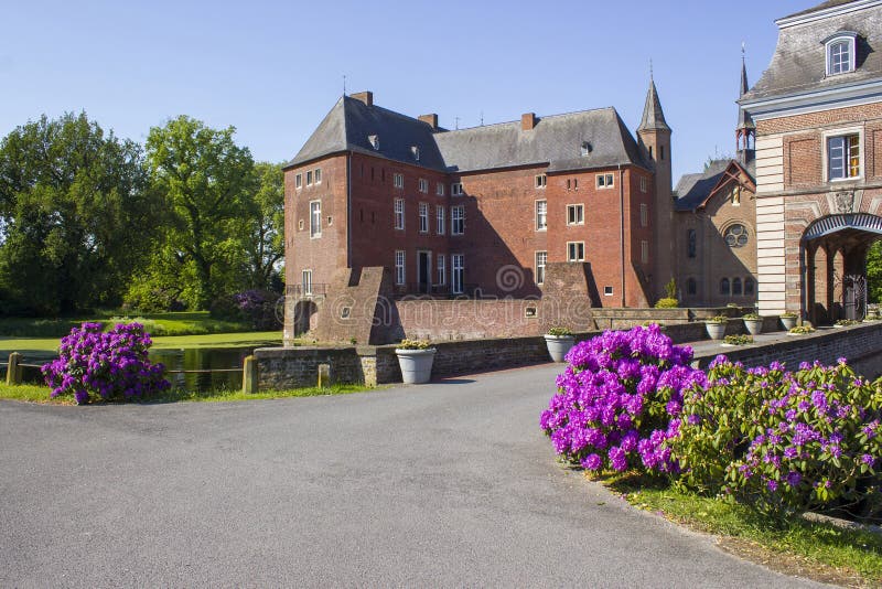 Water Castle Wissen, Germany Stock Photo - Image of tourism, north ...