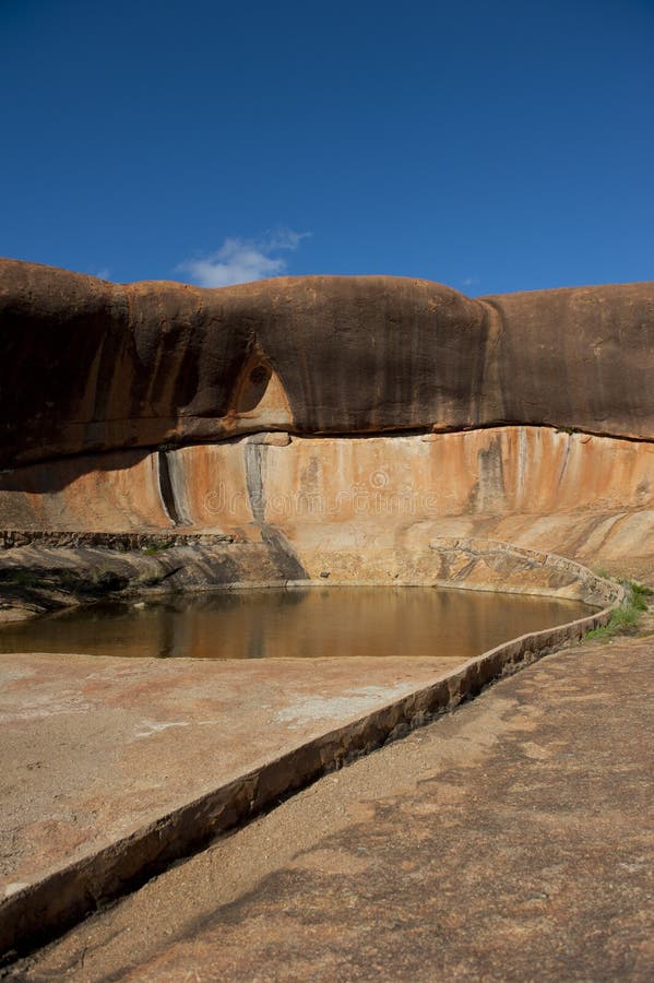 Water Catchment Outback stock image. Image of cloud, formation - 19868747