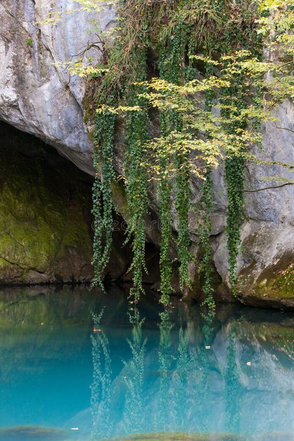 Water cave entrance stock photo. Image of cove, nature - 11133508