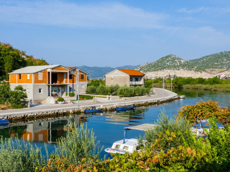 Water channel stock image. Image of ship, nature, water - 29172819