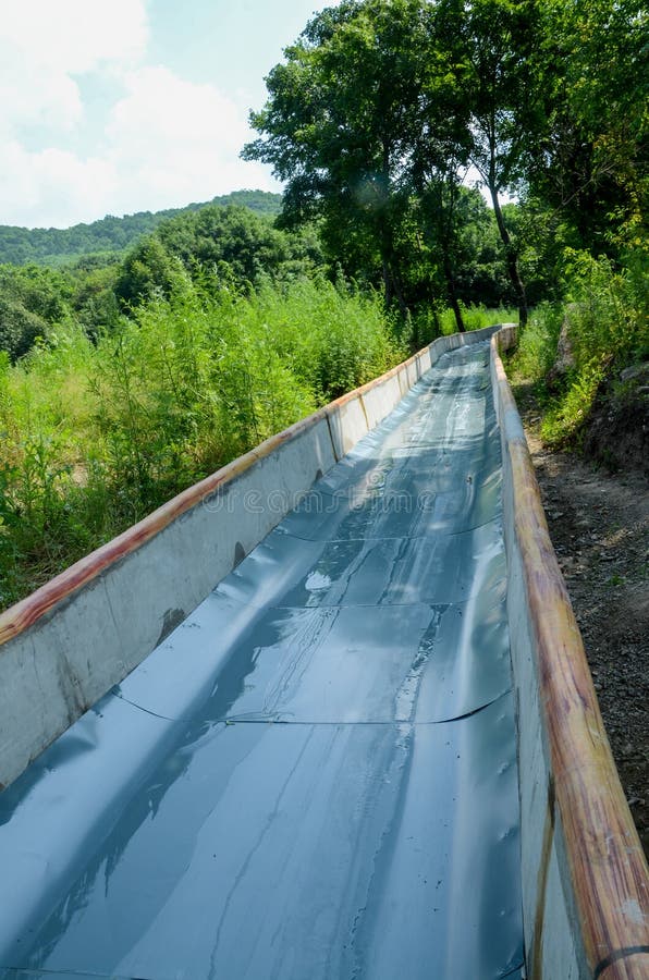 Water channel stock image. Image of ecology, fluid, factory - 43569405